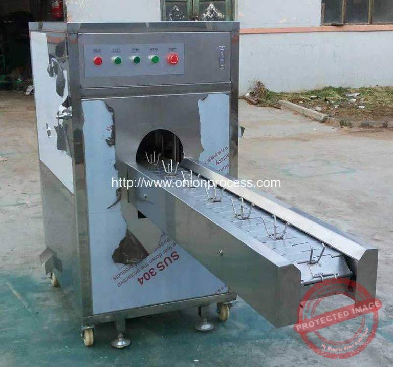 Automatic Onion Root Cutting Machine | Onion Peeling Machine, Onion ...