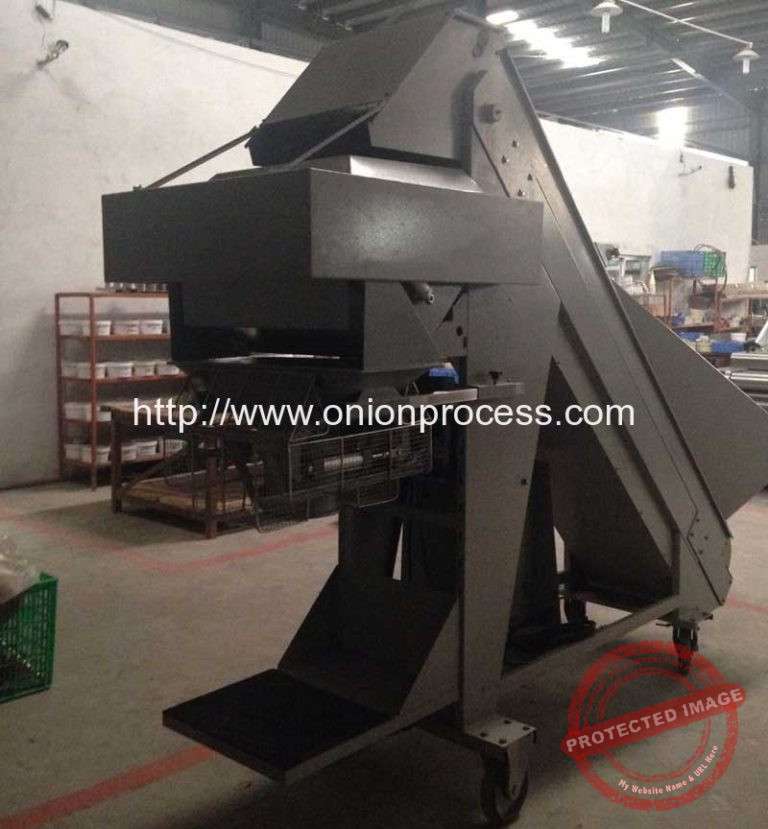 Automatic Onion Weighting Mesh Bag Packing Machine | Onion Peeling ...
