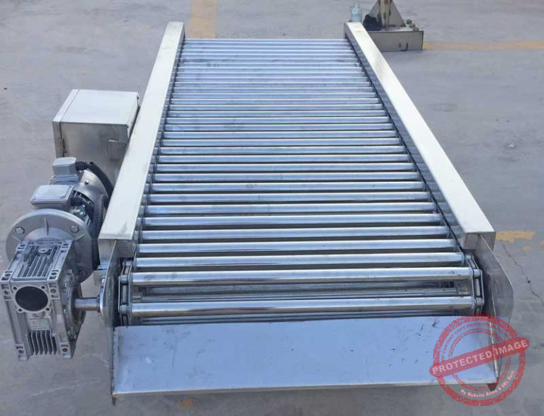 Rolling Rod Type Onion Selection Conveyor | Onion Peeling Machine ...